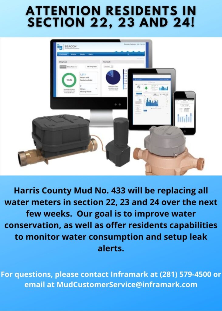 Water – Harris County Municipal Utility District 433
